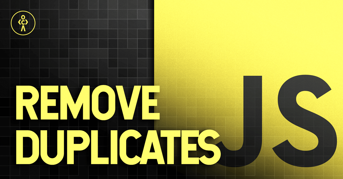 Remove Duplicate From An Array In JavaScript Codedamn