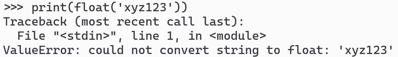 Fix ValueError: could not convert string to float Fix ValueError: could not convert string to float