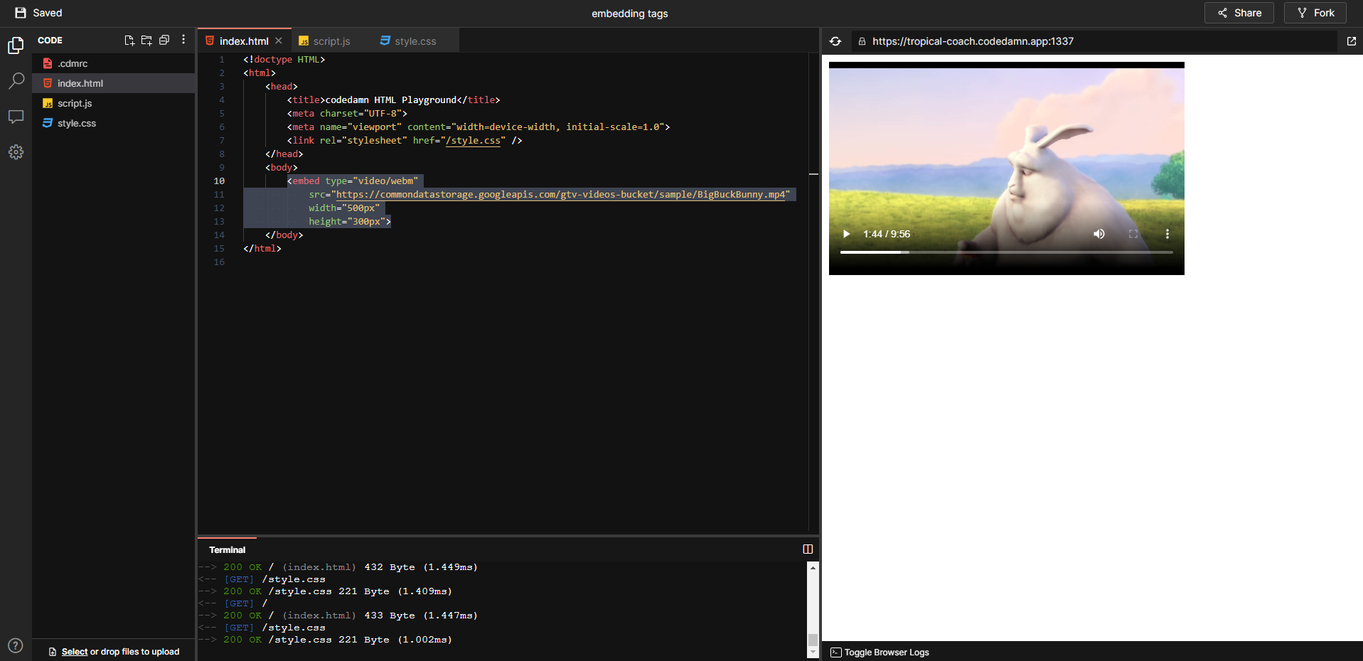 What is the difference between embed, object, and iframe tags?