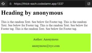 Using HTML container tags explained with examples