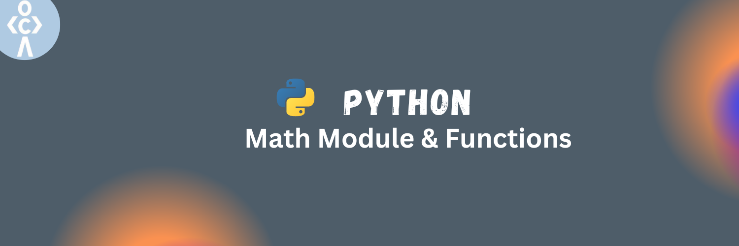 List Of Python Math Modules Functions