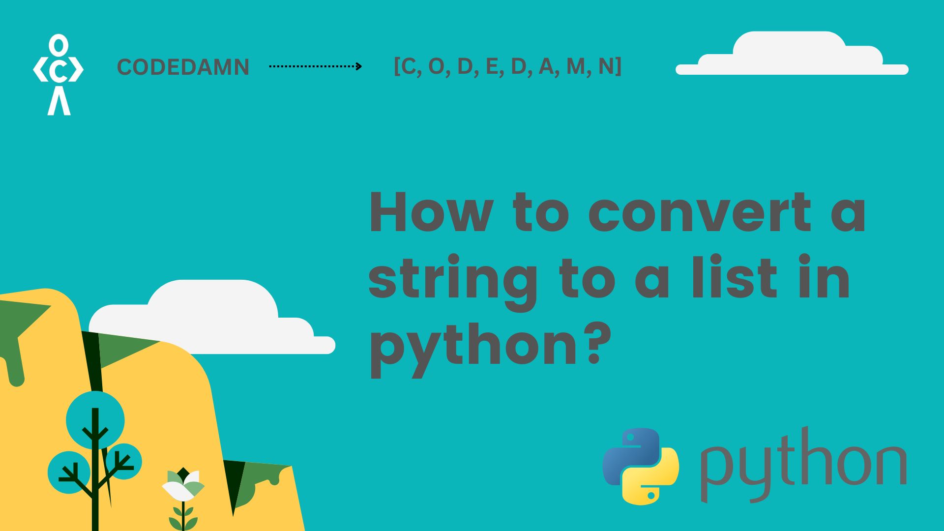 How To Convert A String To A List In Python 