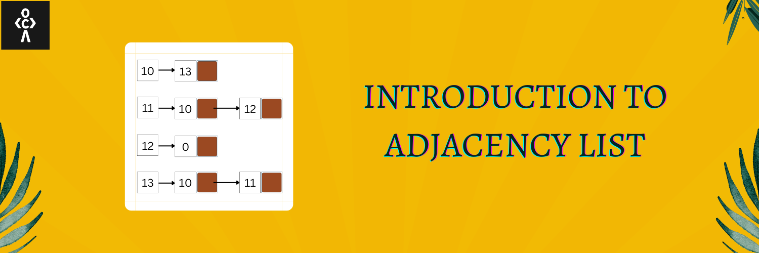 Introduction To Adjacency List For Graph